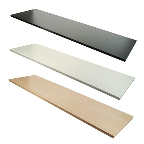 MELAMINE WOOD SHELF – Uncle Sam's Fixtures